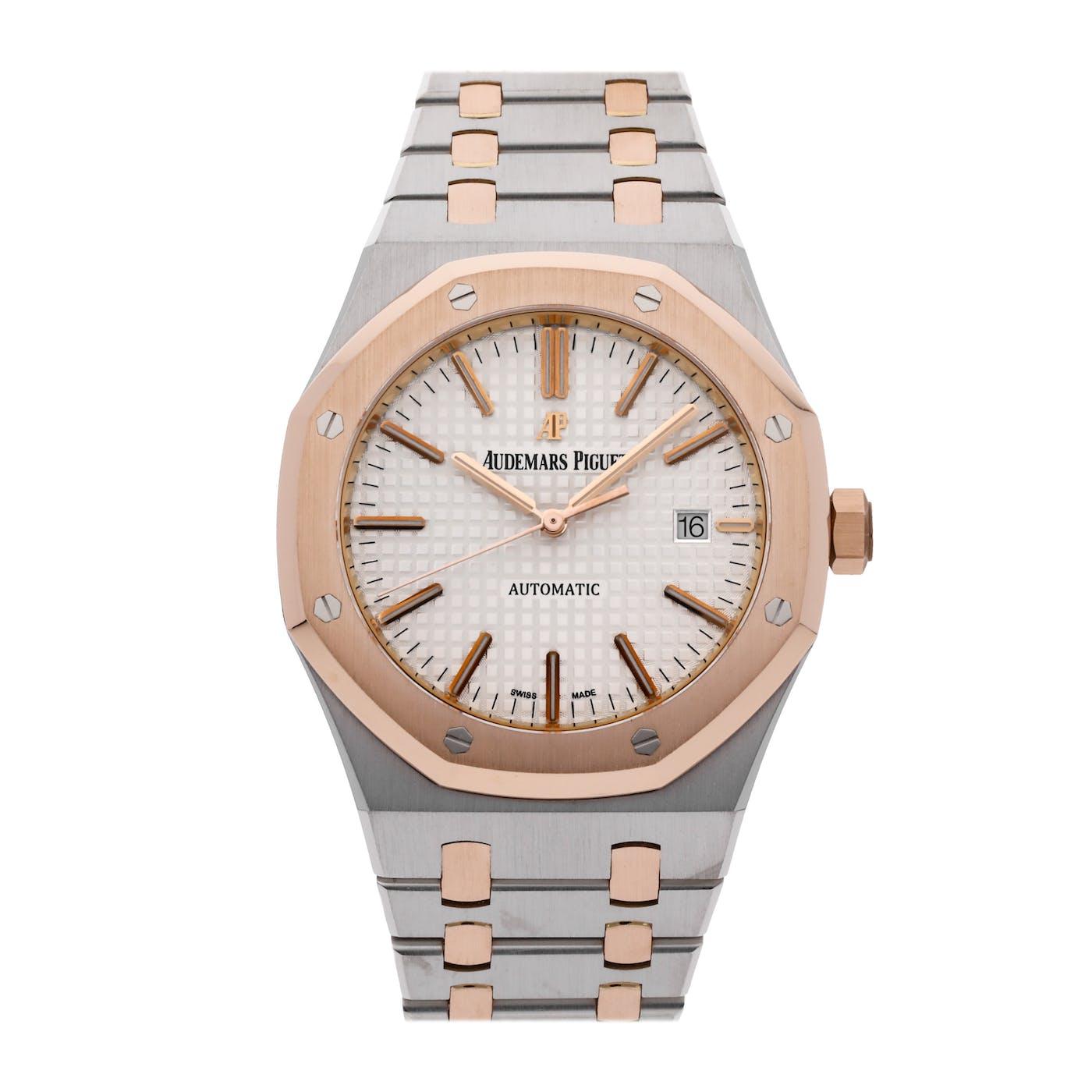 Audemars Piguet Royal Oak Rose Gold | AP Royal OAK Rose Gold – Clock ...