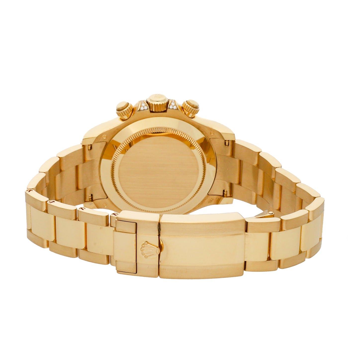 Rolex Daytona Yellow Gold Rainbow Factory Set 116598RBOW – Clock Concierge