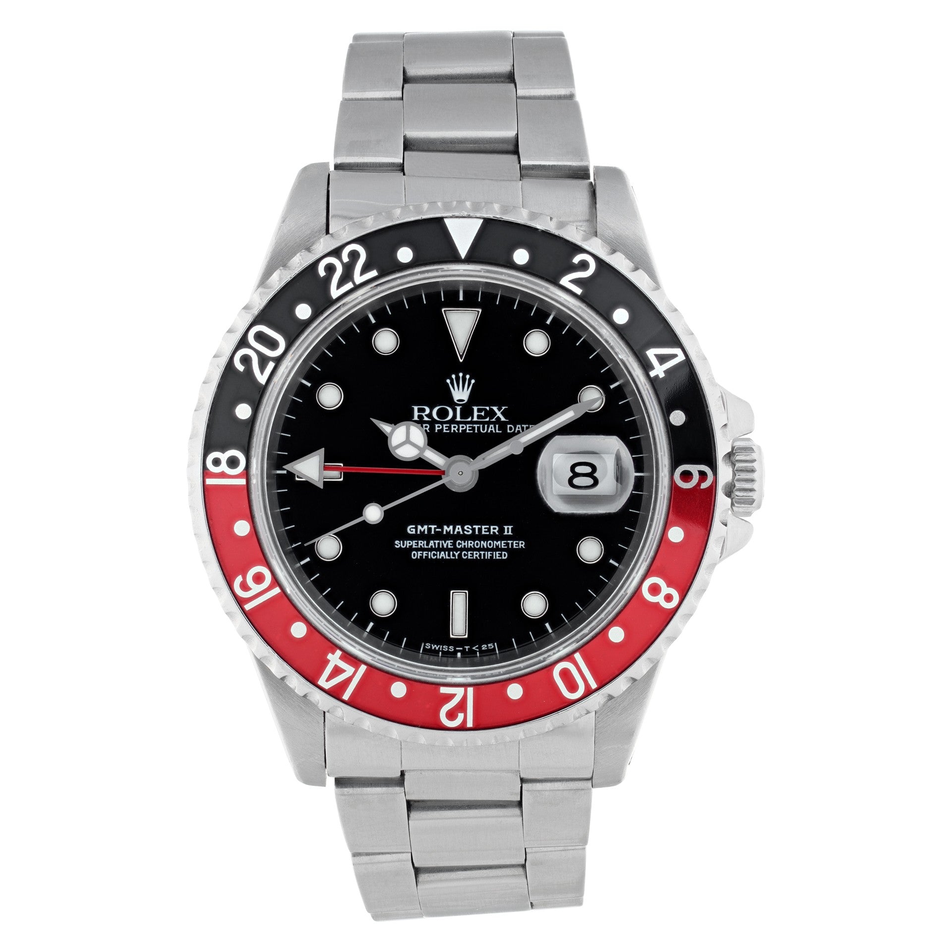 Rolex GMT Master 2 Stainless Steel "Coca Cola" 16710 – Clock Concierge
